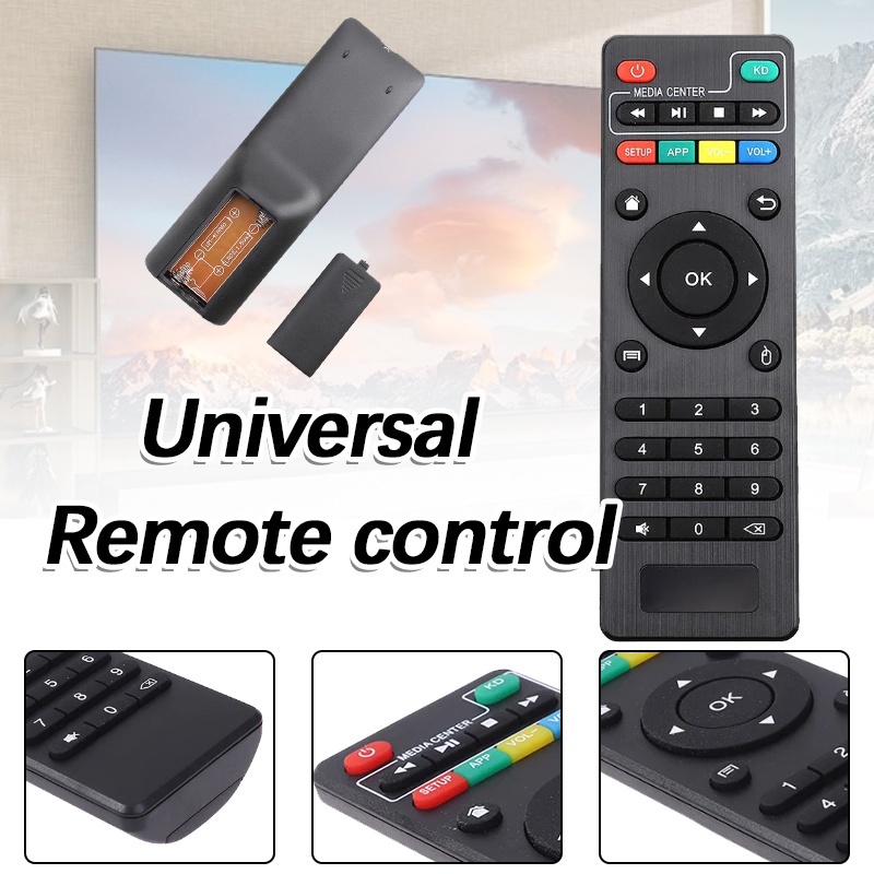 Remote Control For H96 pro/V88/MXQ/Z28/T95X/T95Z Plus/TX3 X96 mini ...