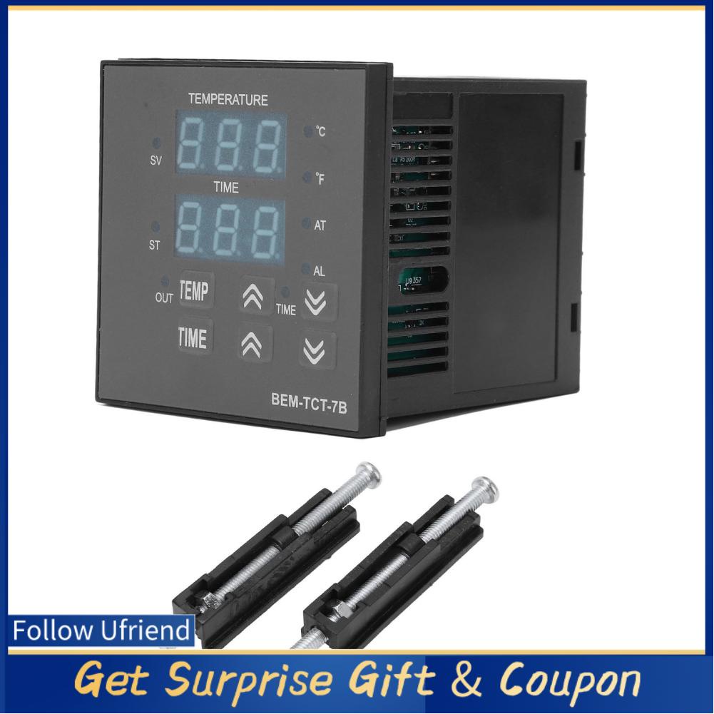 Ufriend BERM Temperature Controller Heat Press Machine Thermostat Display 100-240V | Shopee ...