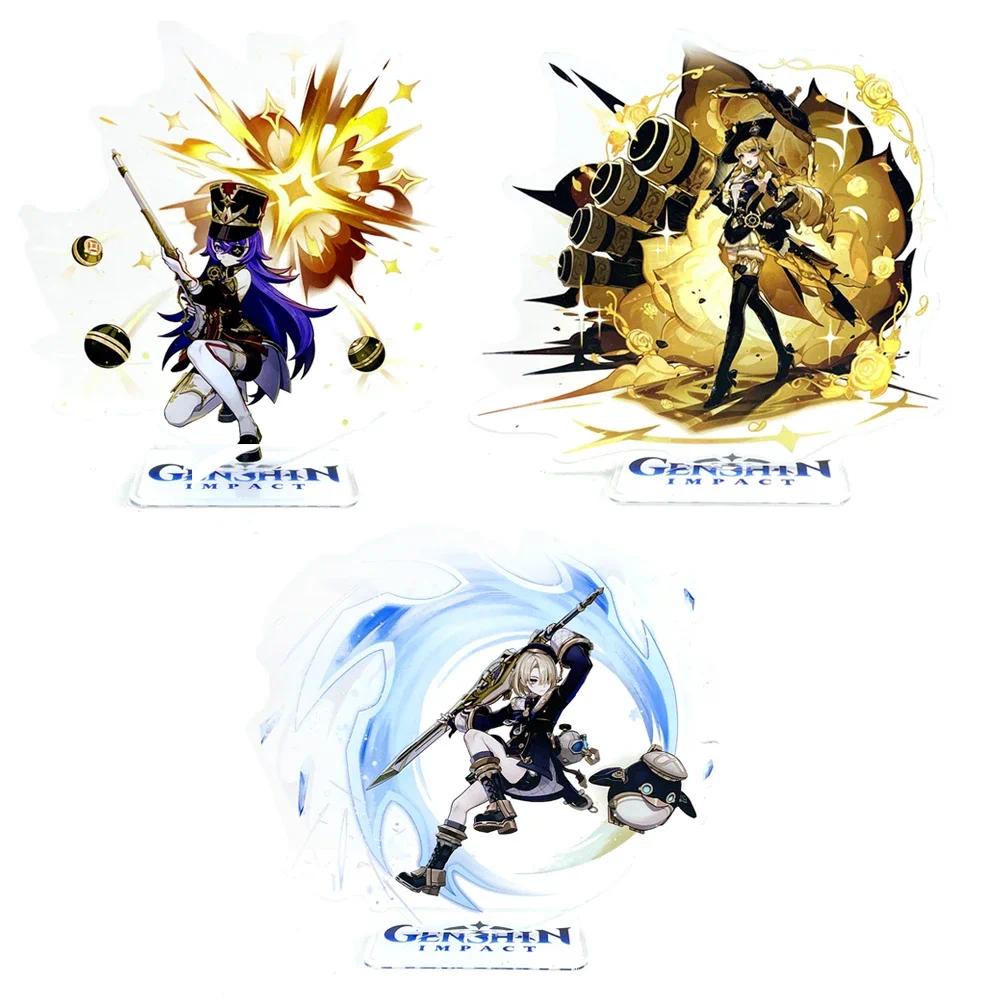 Genshin Impact Fontaine characters Freminet Chevreuse Navia acrylic ...