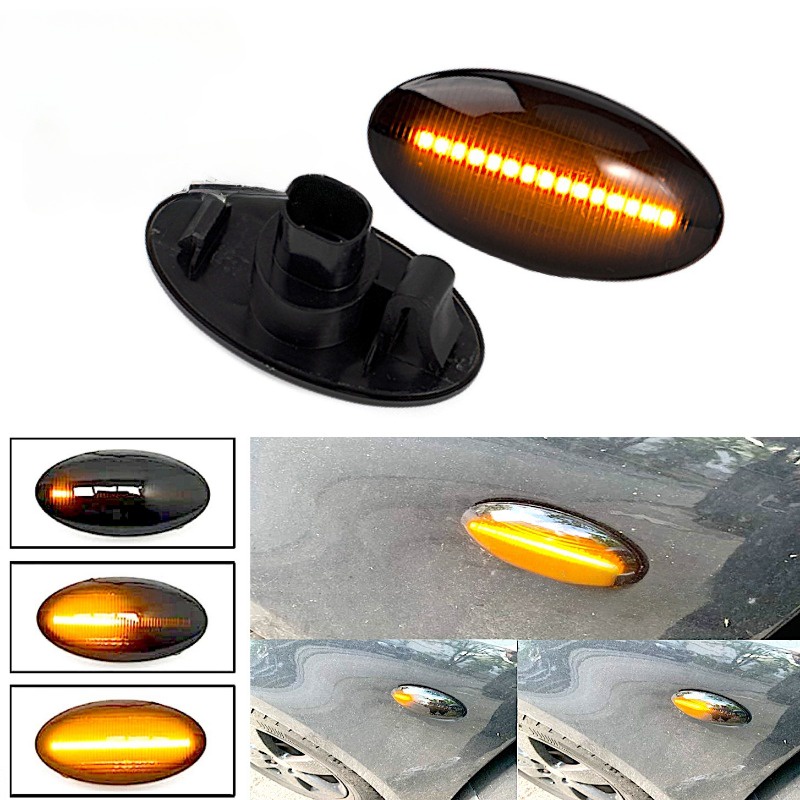 Applicable to Suzuki Jimny/Swift/SX4/Splash Flowing Water Fender Lights ...