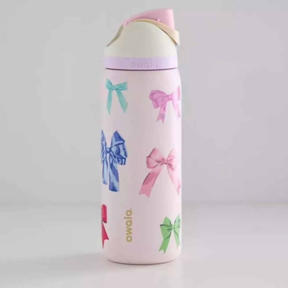 Owala Girlhood Bowala Pink Tied Bows FreeSip 32 oz Bottle | Shopee ...