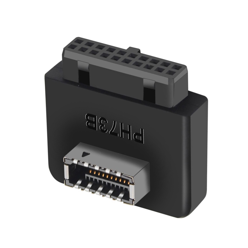 USB 3.0 Internal Header to USB Type C Front Type E Adapter 20/19-pin to ...