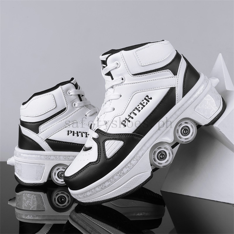 popular 4 wheel automatic roller skate walking shoes children and ...