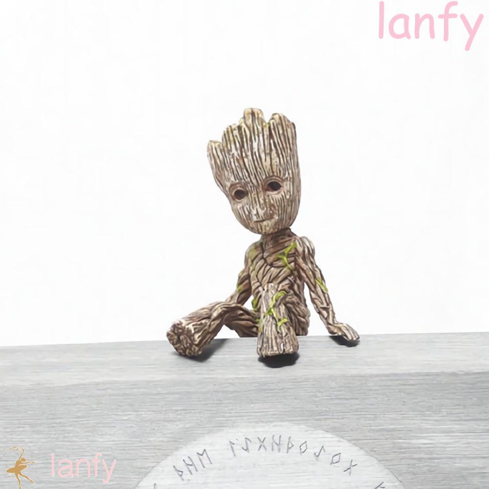 LANFY for Gifts Groot Figure for Kids Mini Groot Tree Man Groot 6CM ...