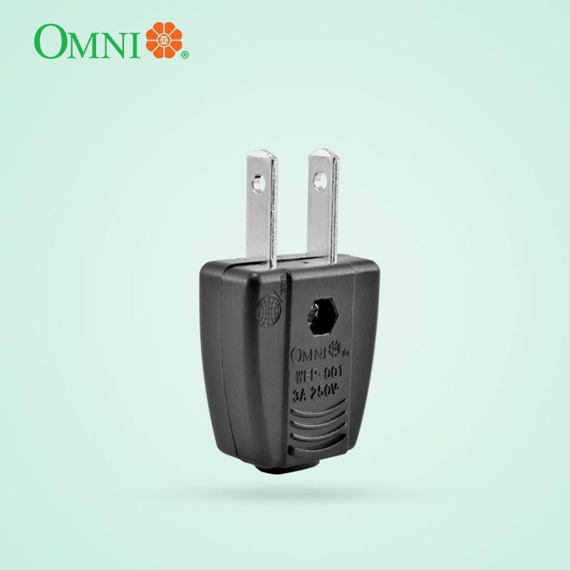 OMNI ELECTRICAL PLUG 3A WEP-001 (SOLD PER PACK) | Shopee Philippines