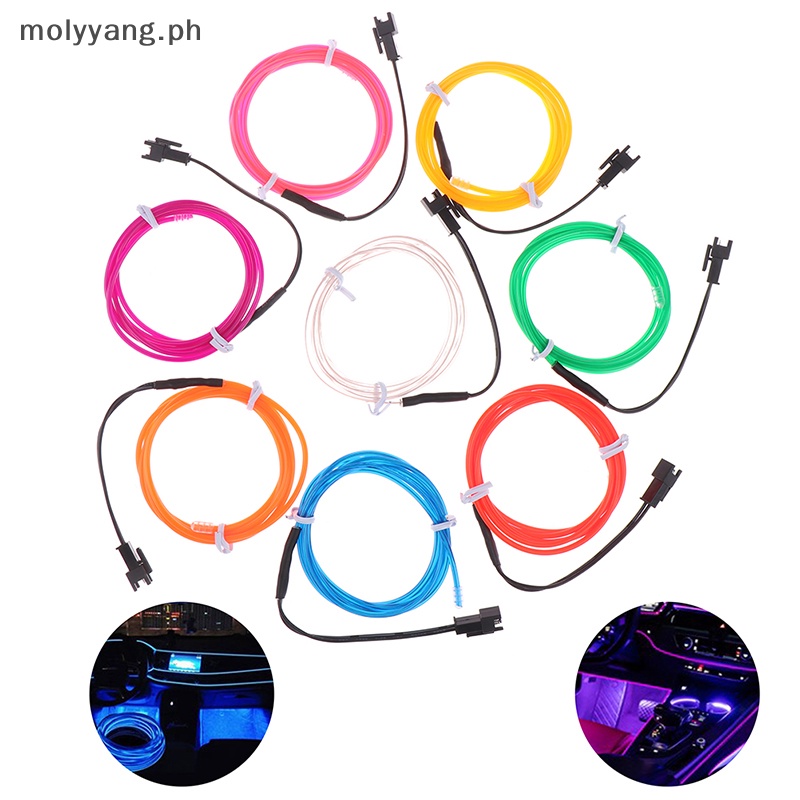LYN 1M Neon Light Dance Party Decor Light LED Lamp Flexible EL Wire ...