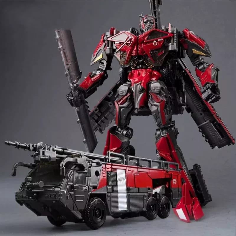 MERAH Baiwei BMB TW1024 Sentinel Prime Red TRANSFORMERS Deformation ...