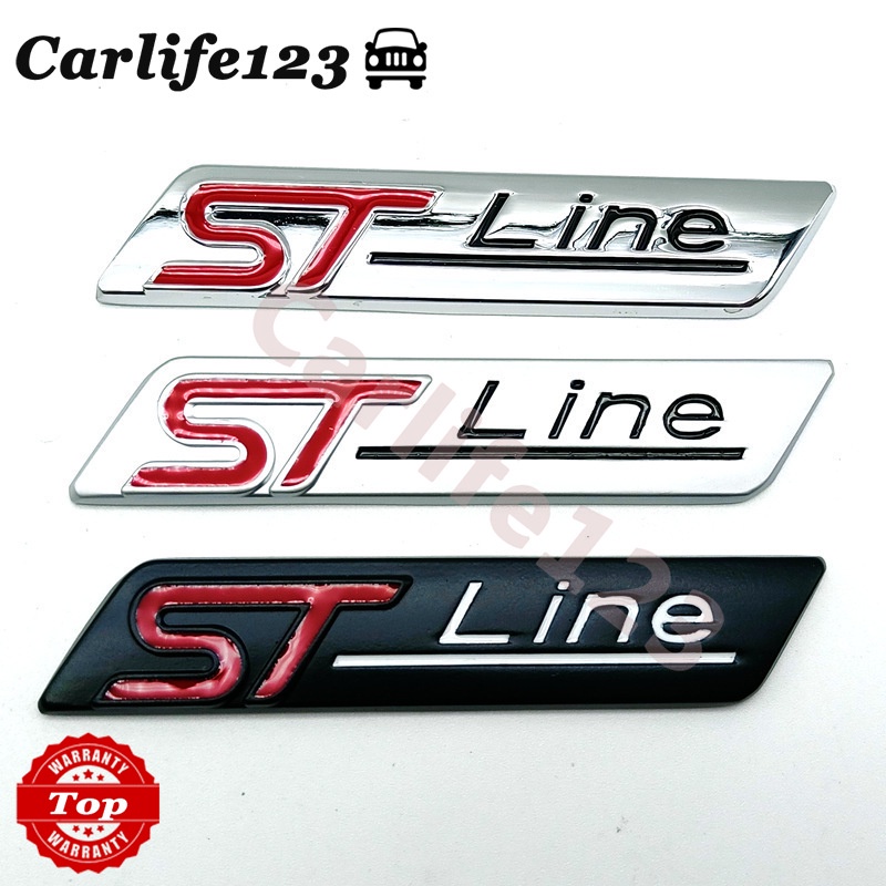 Ford Ruiji Fox Decal Modification STline Metal St Line Leaf Plate Side ...