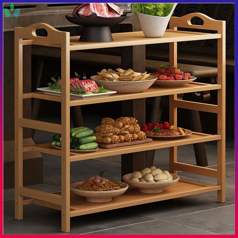 Vegetable rack multi-layer hot pot restaurant dedicated kitchen dish ...