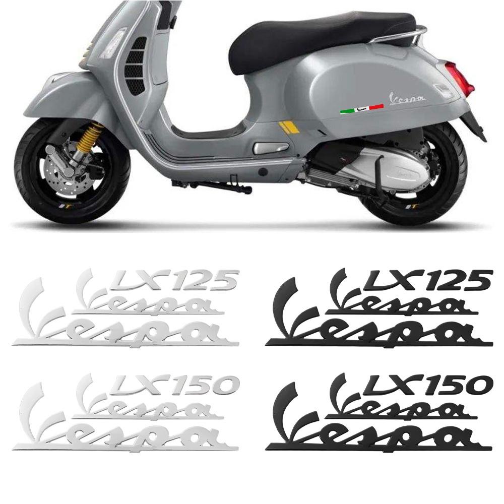 3D Badge Emblem Sticker Decal Kit For PIAGGIO Vespa GTS300 LX125 LX150 ...