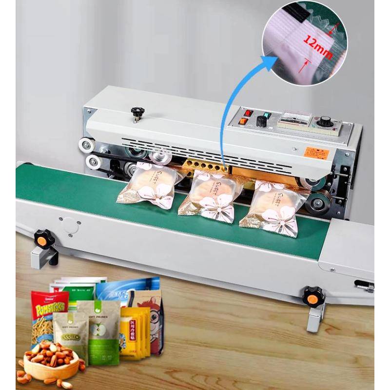FR900 Fully Automatic Sealing Machine Continuous Plastic Aluminum Foil ...