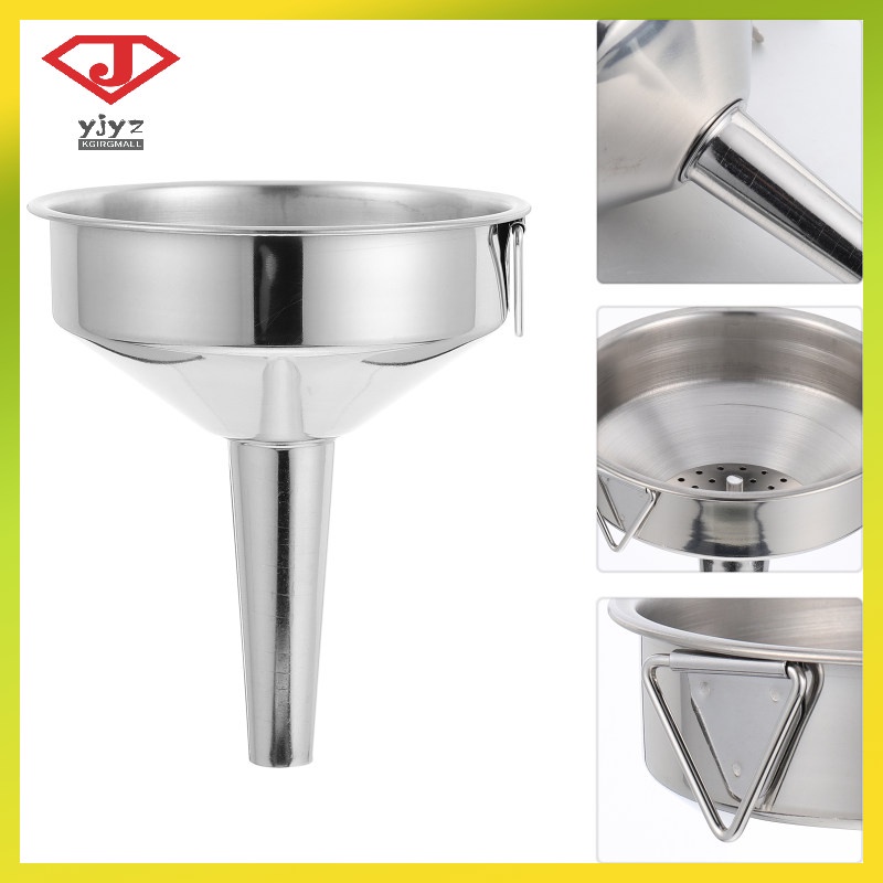 [READY STOCK] Stainless Steel Funnel for Baking Kitchen Tool Flasks ...