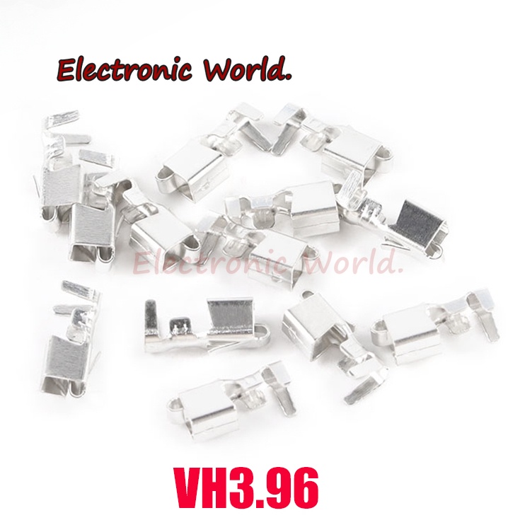 50Pcs VH3.96 Metal Pin Jumper Wire Cable Terminal for Housing VH 3.96 Female 3.96mm Connector ...