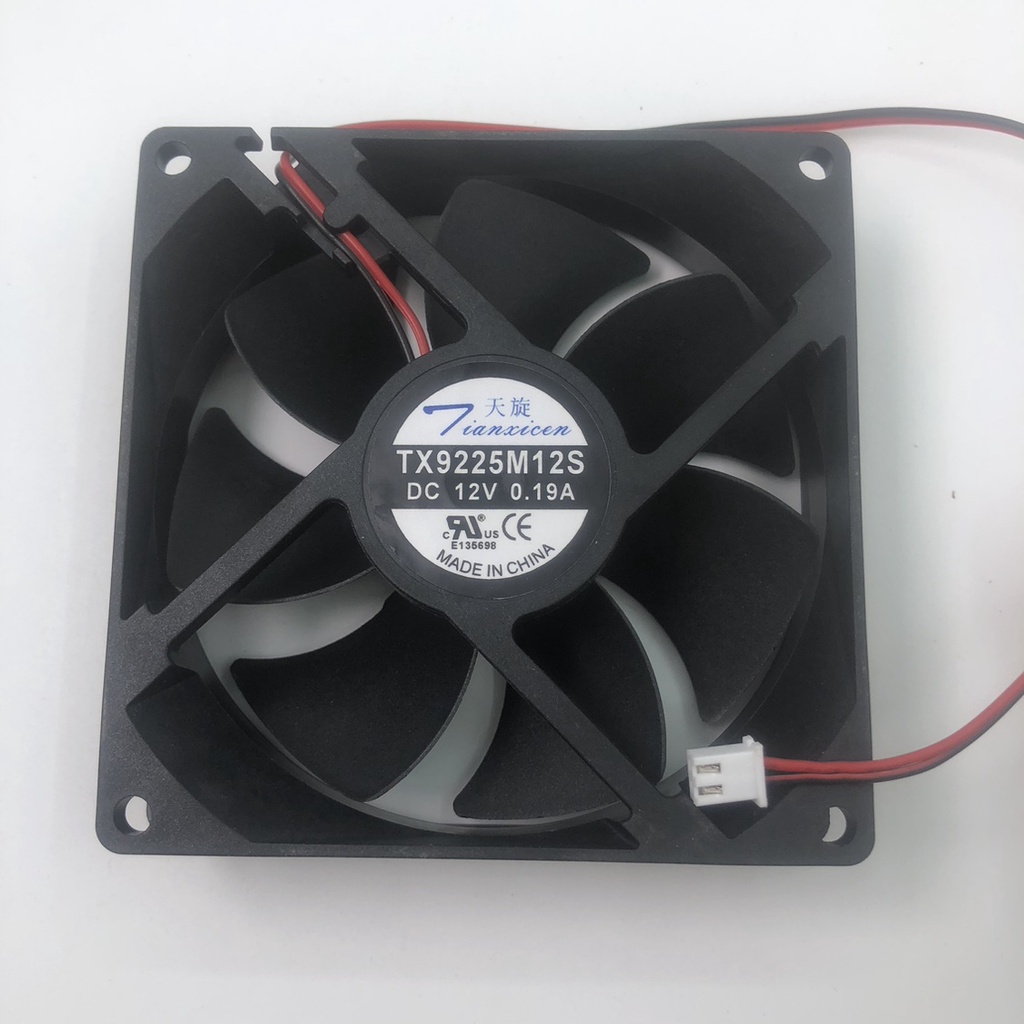 Tianxuan 9225 TX9225M12S 12V 0.19A 9CM 9025 Power Chassis Cooling Fan 2 ...