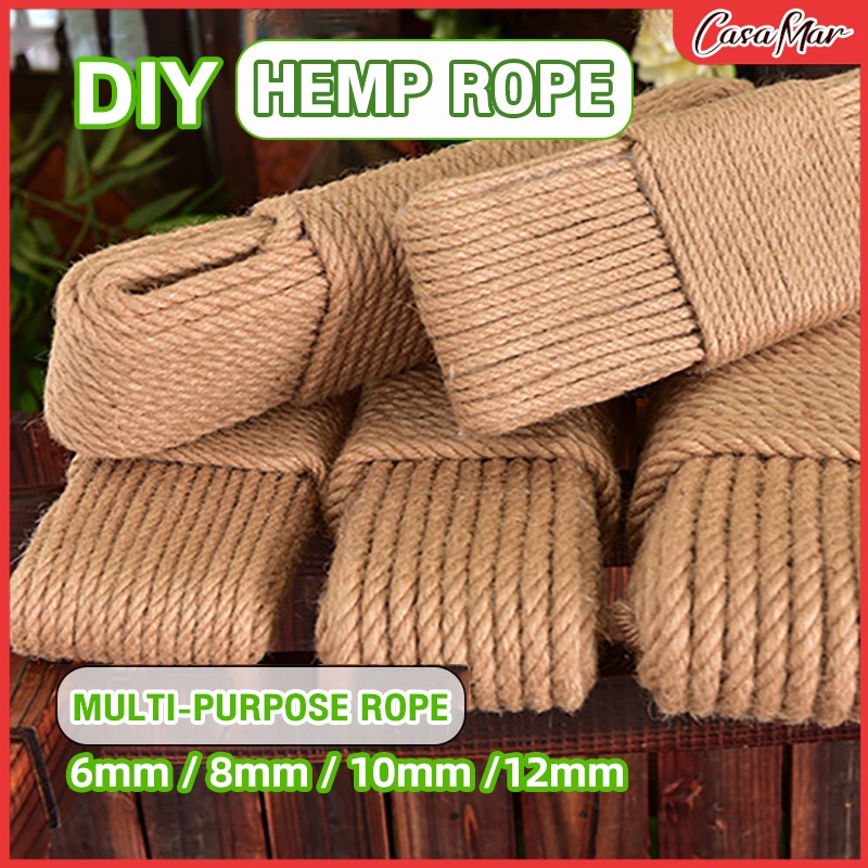 C.M. Diy Making Craft Rope Natural Burlap Jute Twine Hemp Linen Cord ...