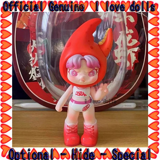 DORA Spicy Crayfish Tag POP MART [Genuine] Doll Cute Figures | Shopee ...