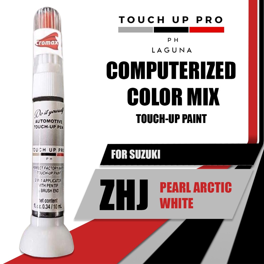 ZHJ Pearl Arctic White Suzuki Touch up Pro Permanent Touch Up paint Y%O ...