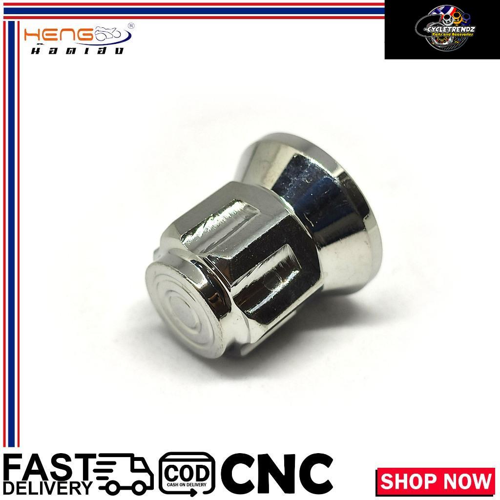 HENG HEAD NUT CNC HONDA WAVE 100 / 110 / STAINLESS HEAD CYLINDER LOCK ...