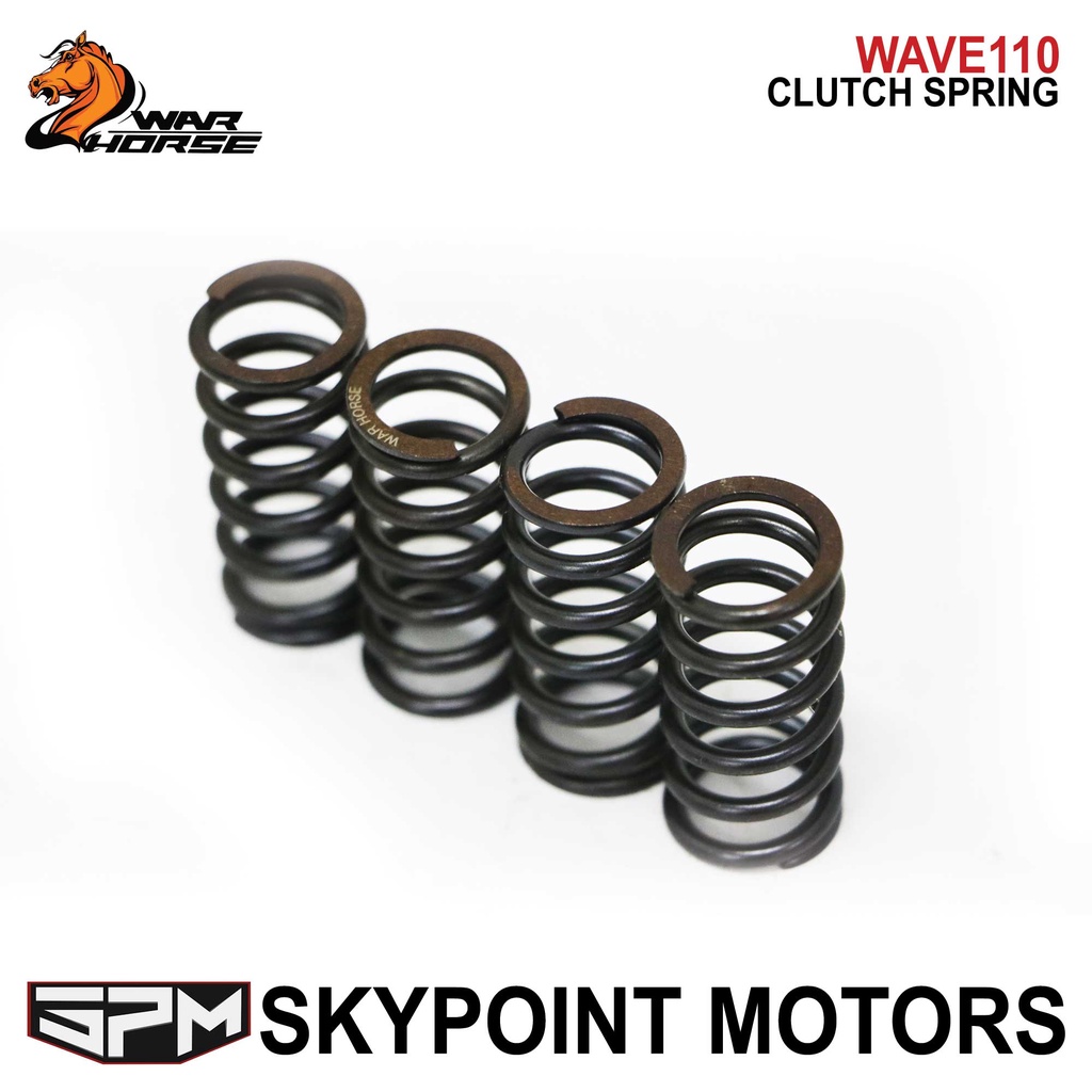 WAR HORSE CLUTCH SPRING WAVE110 ZGX FOR MOTORCYCLE (9857-812) | Shopee ...
