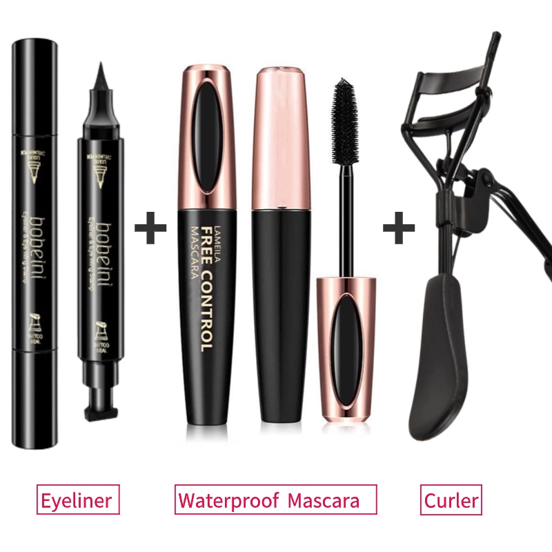 3/2PCS EYE Makeup Set Long Lasting Waterproof Mascara + Eyeliner ...