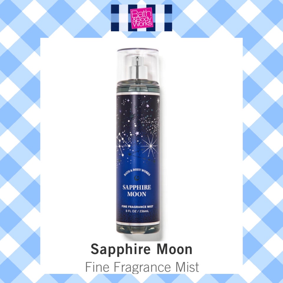 Bath & Body Works SAPPHIRE MOON Fine Fragrance Mist | Shopee Philippines