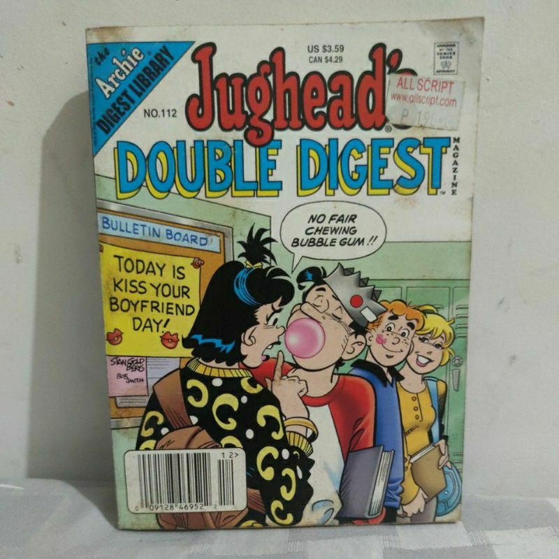 【hot sale】 ARCHIE, JUGHEAD & PALS N'GALS DOUBLE DIGEST MAGAZINE #37 - 242 ©VINTAGE: Comics ...
