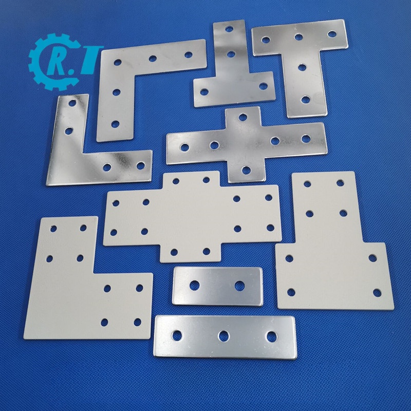 Aluminum profile surface reinforcement connecting plate L-type T-type X ...