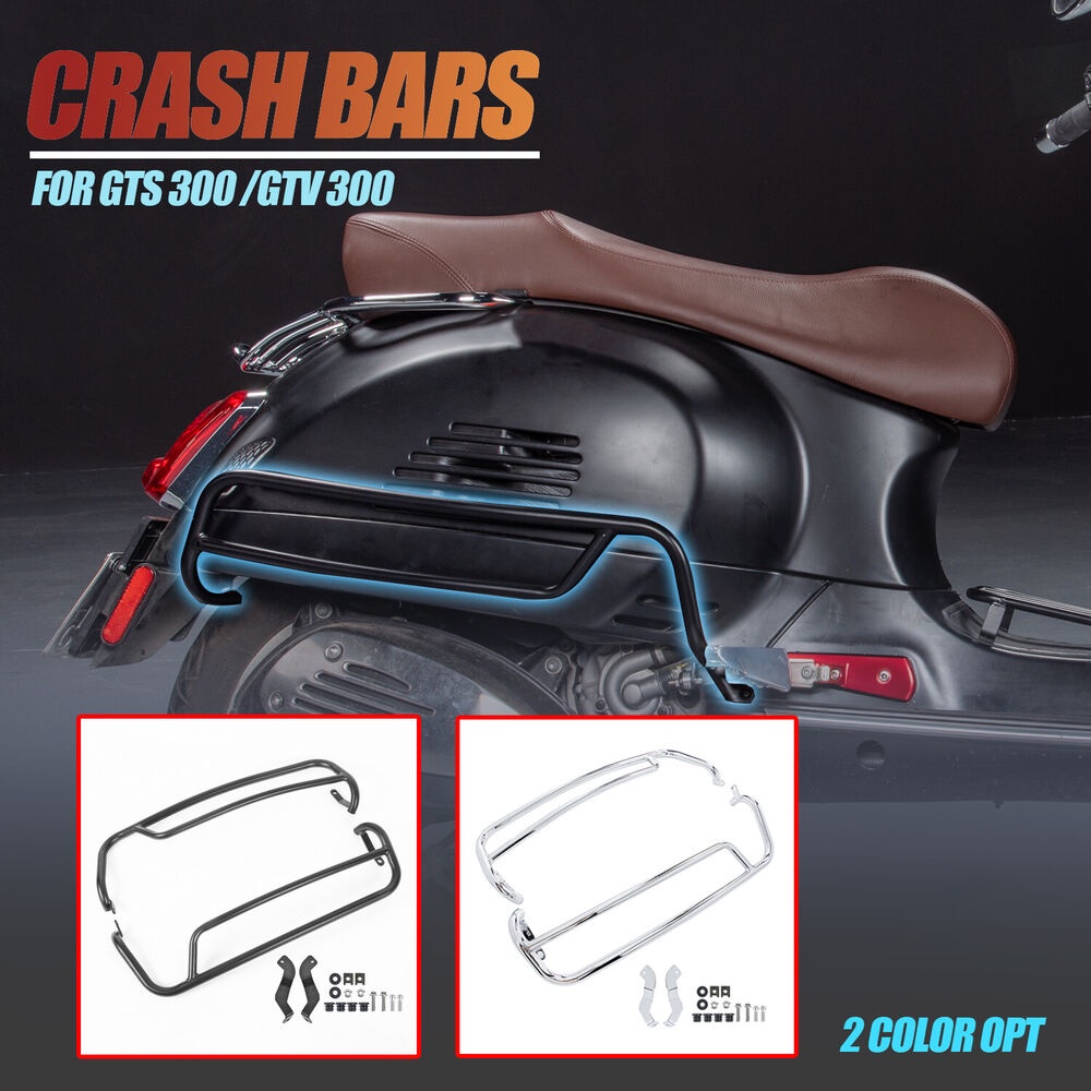Highway Crash Bars Bumpers Engine Frame Guards For Vespa GTS 125 300 ...