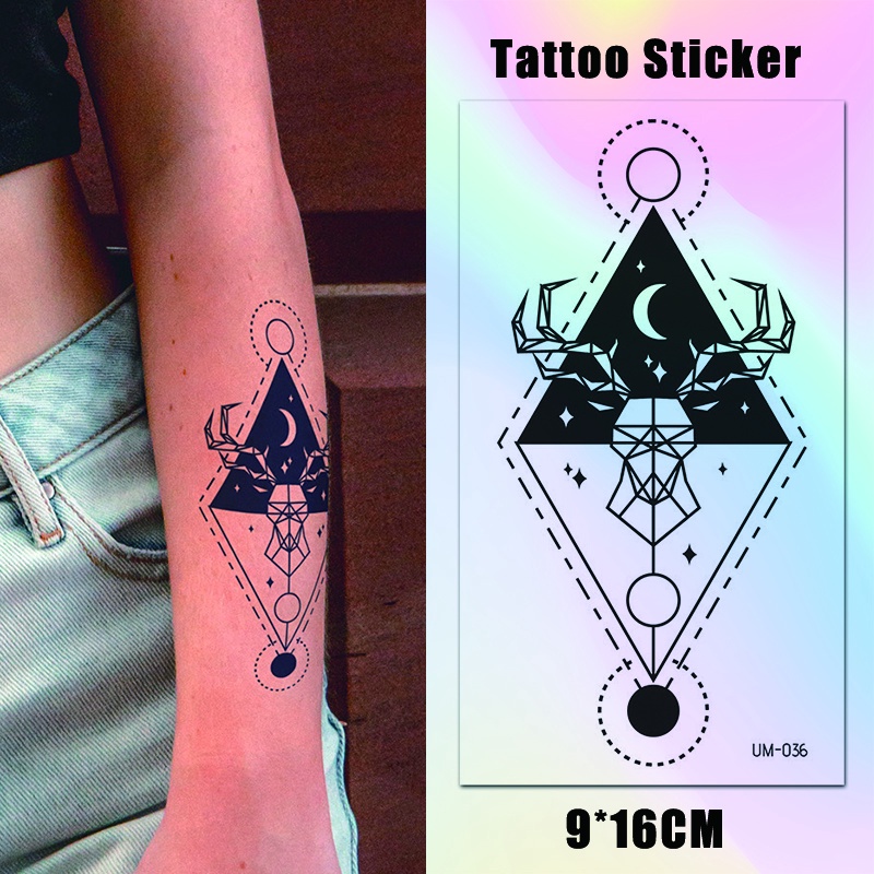 【SUN】Magic Tattoo Sticker Waterproof Long Lasting 15 Days Fake Tattoo ...