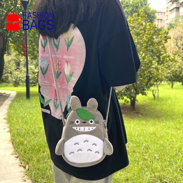 [Fashion Bags] My Neighbor Totoro Plush Messenger Bag Anime Cute ...