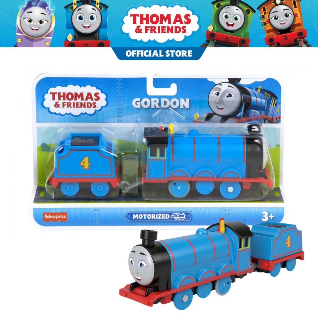 Fisher-Price Thomas & Friends Gordon Motorized Engine, Die-Cast Toy ...