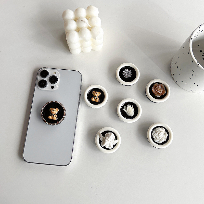 Round Cartoon Phone Grips Finger Ring Holder Color Griptok Bracket ...