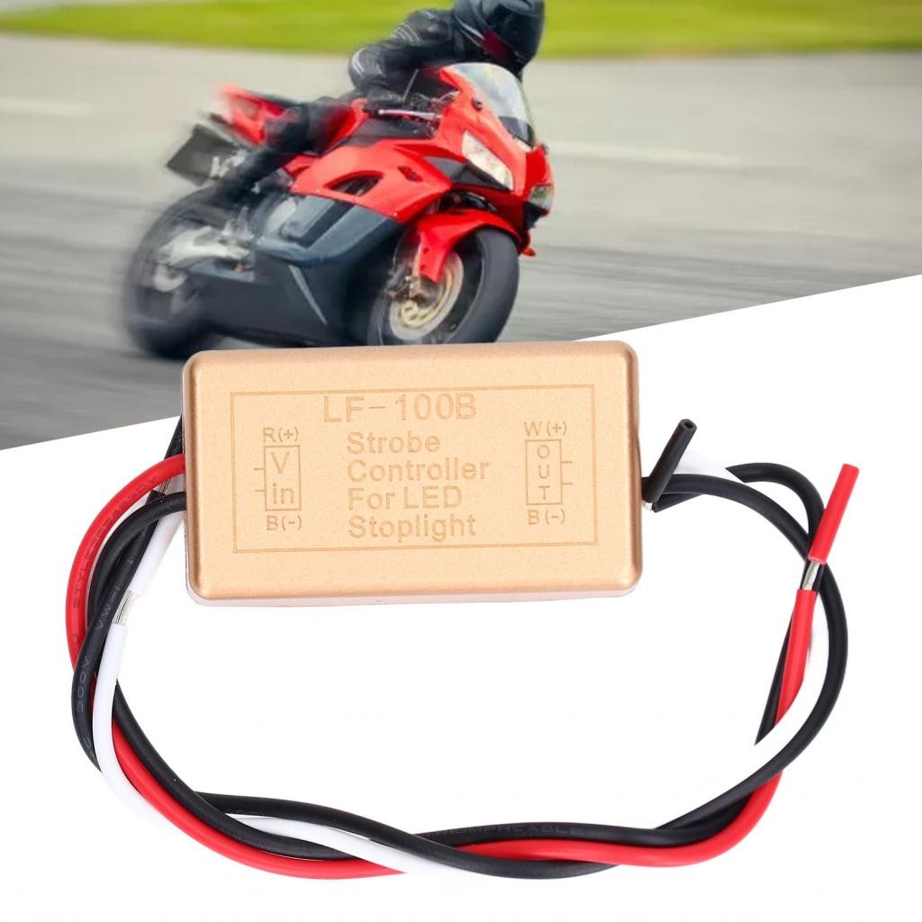 Rriioo Flash Strobe Controller 12V LED Flasher Control Module Flashing ...