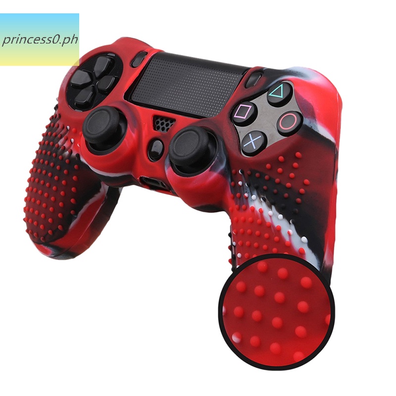 Princes Camouflage Silicone Rubber Skin Grip Cover Case for PlayStation ...