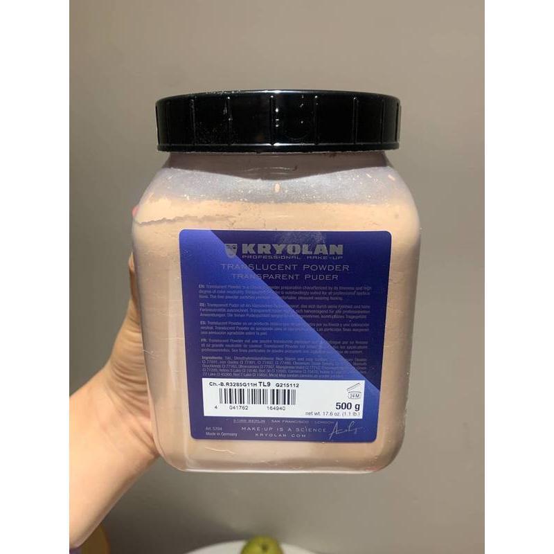 Kryolan Opera Phantom Loose Powder Vat 1 kg 500g divided into 150g ...