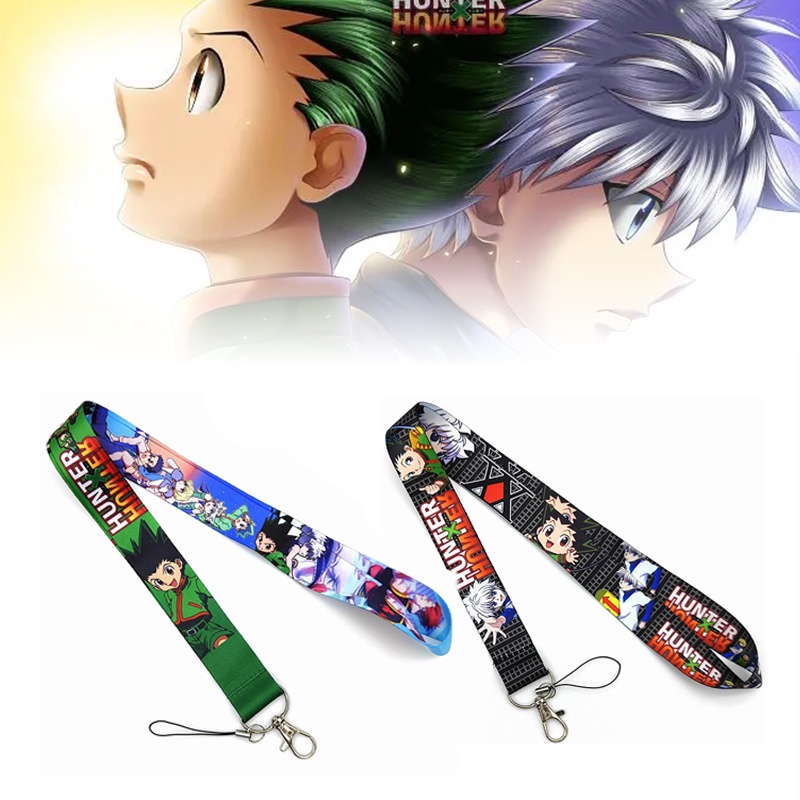 Anime Hunter X Hunter Keychain GON FREECSS Killua Zoldyck Lanyard ...