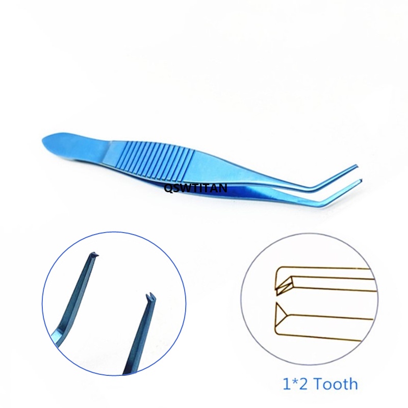 Tissue Forceps Superior Retus Forceps Angle Titanium Tissue Tweezers ...