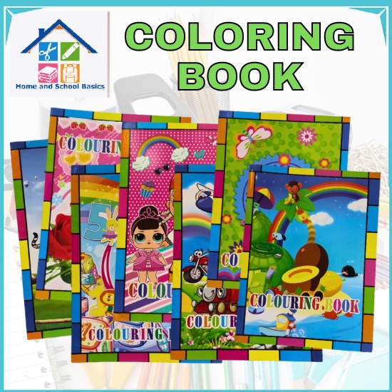 Colouring Book -Cartoon Character Coloring Books with pictures to be ...