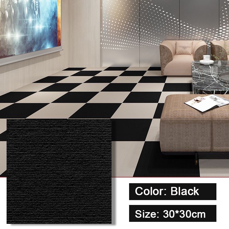 Self-adhesive Carpet Tile Sticker Modern Style Square Floor Tile ...