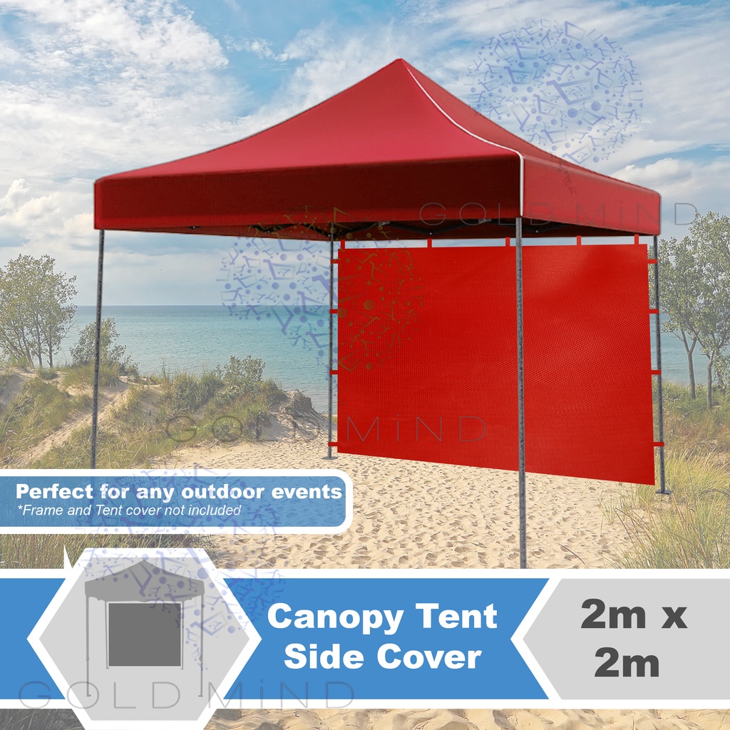 TENT Canopy Tent Side Cover Only 2X2 meter Outdoor Heavy Duty Quality ...