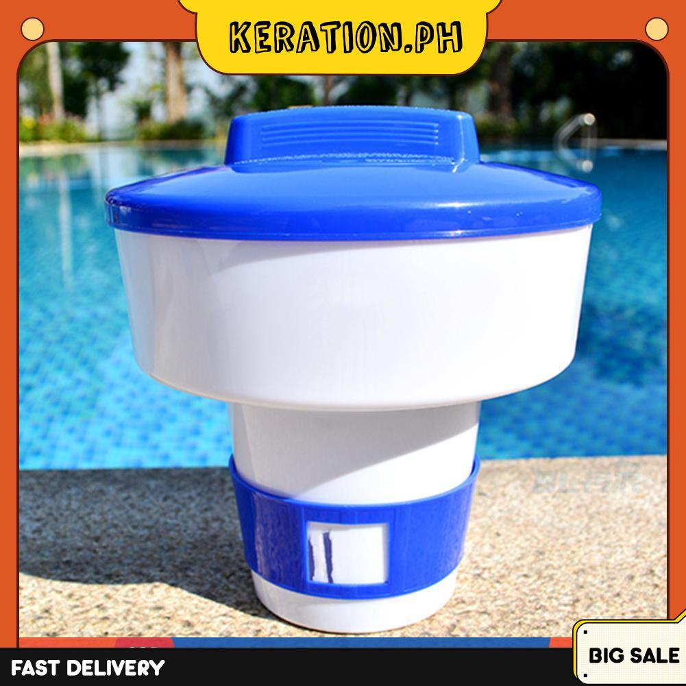 8 inch Spa Pool Floating Pill Disinfecting Box Auto Chlorine Tablet ...