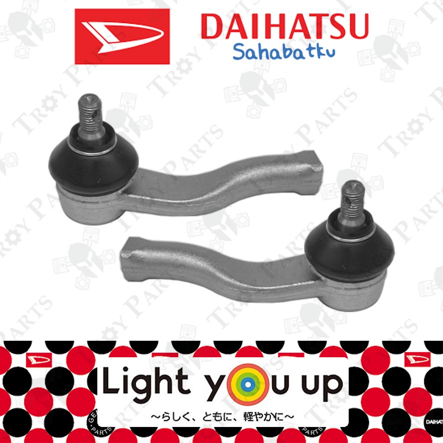 (2pc) Daihatsu Steering Tie Rod End 45046-87781 + 45047-87781 for ...