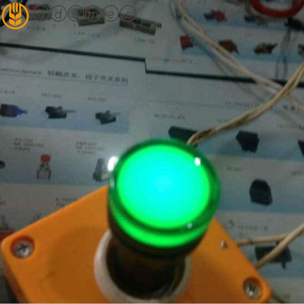 ADAMES LED Pilot Panel AC 220V Light Power Indicator LED Bulbs ...