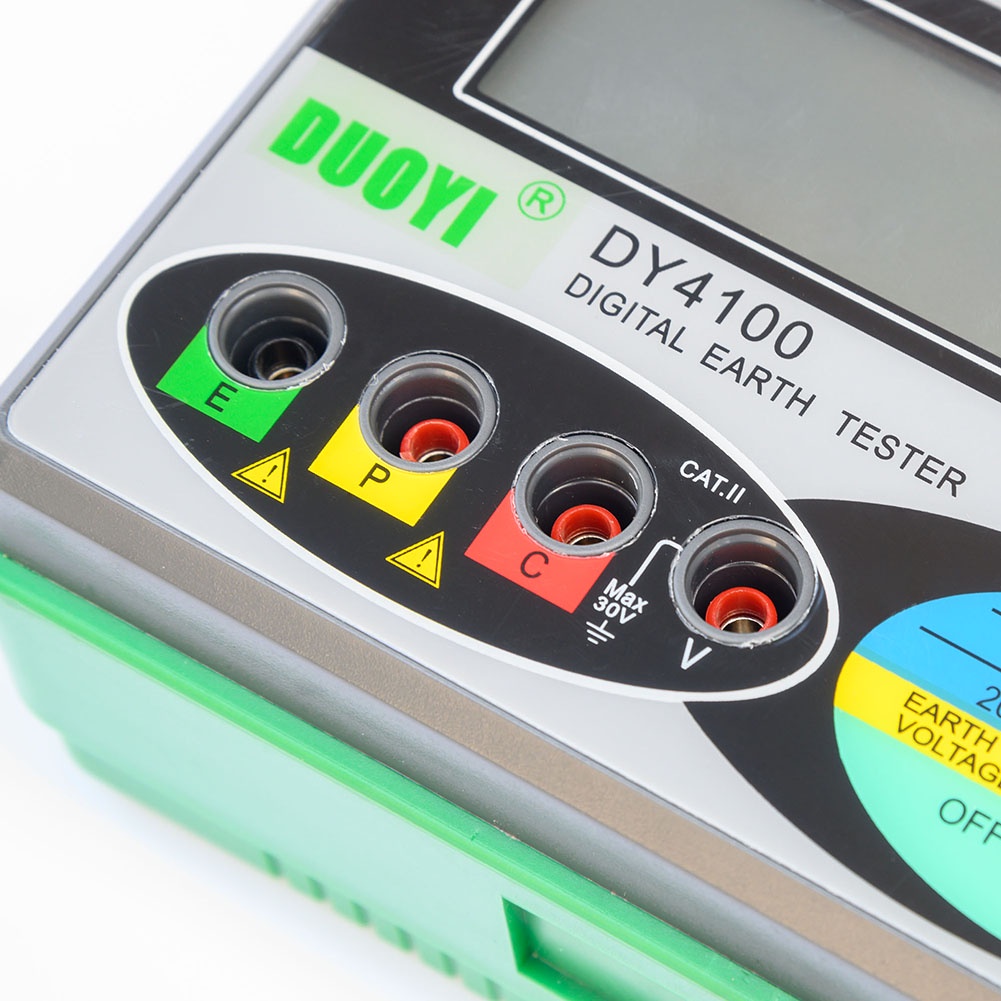 DY4100 Insulation Digital Megger Meter Earth Ground Resistance Tester 0 ...