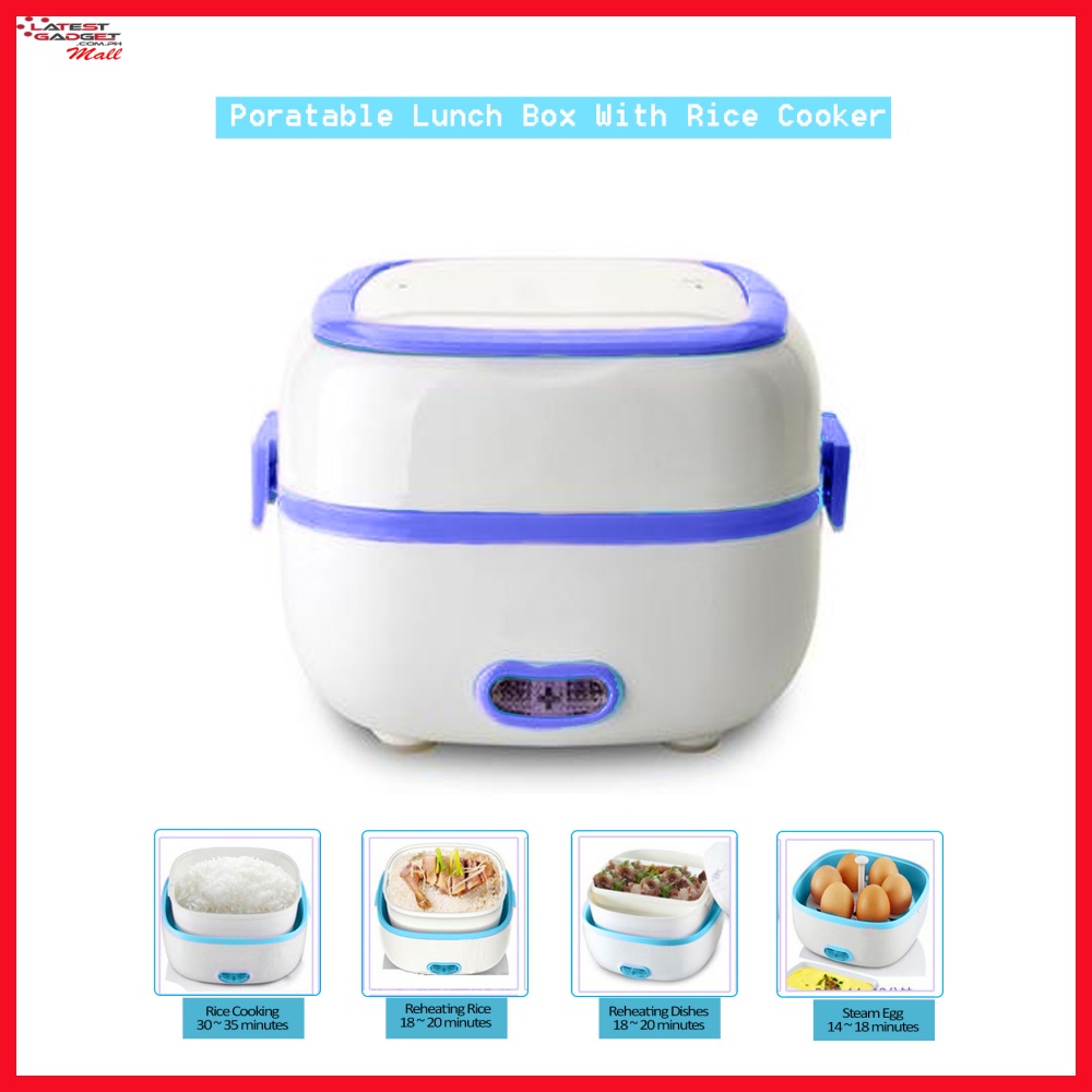 Latestgadget Mall 1 liter Multifunctional Stainless Steel Electric Rice ...