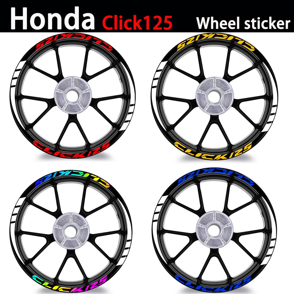 Mags Sicker For HONDA Click125i Motorcycle Wheel Sticker honda click ...
