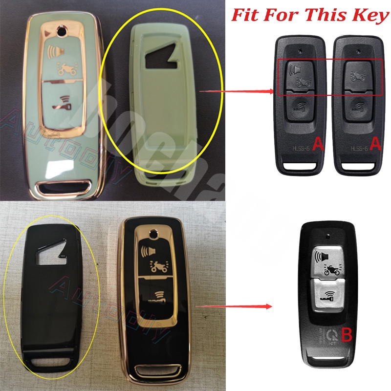 Motor smart remote key case protector cho honda pcx160 click 160 vision ...