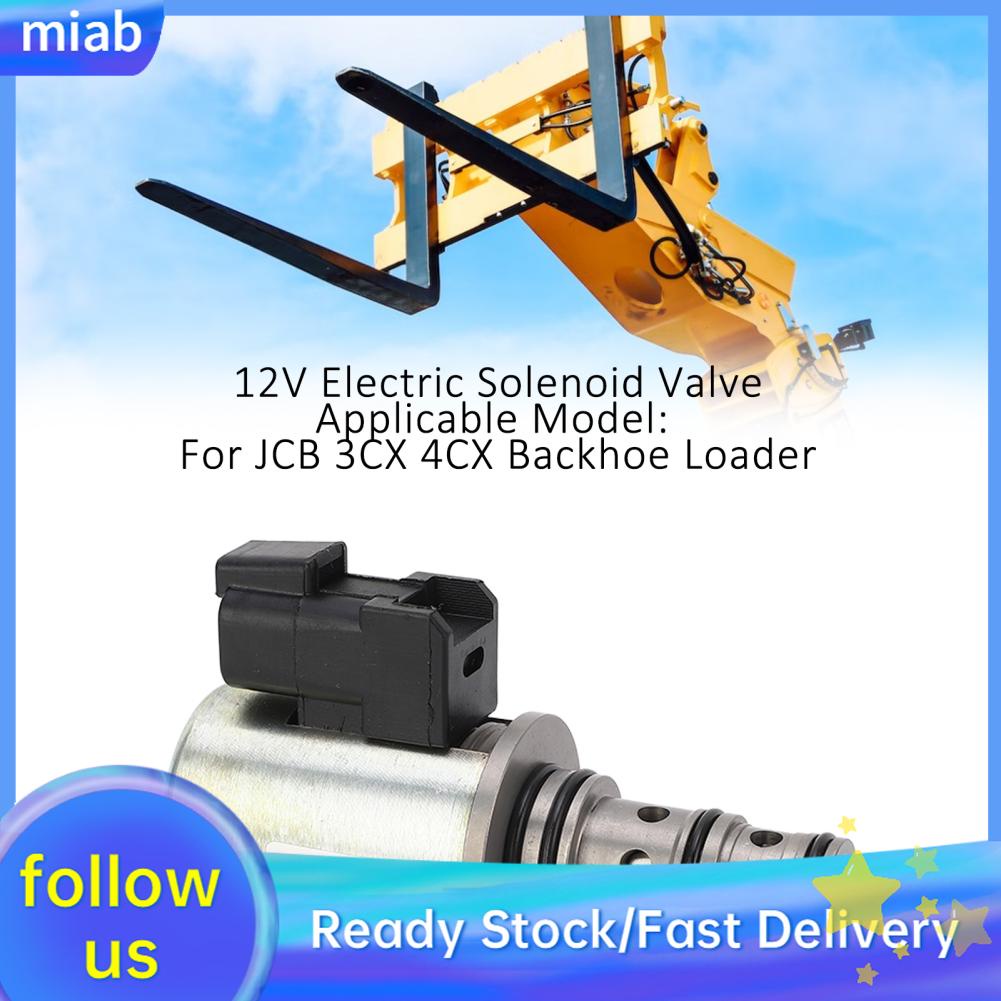 Maib 12V Electric Solenoid Valve 25/220994 For 3CX 4CX Backhoe Loader | Shopee Philippines