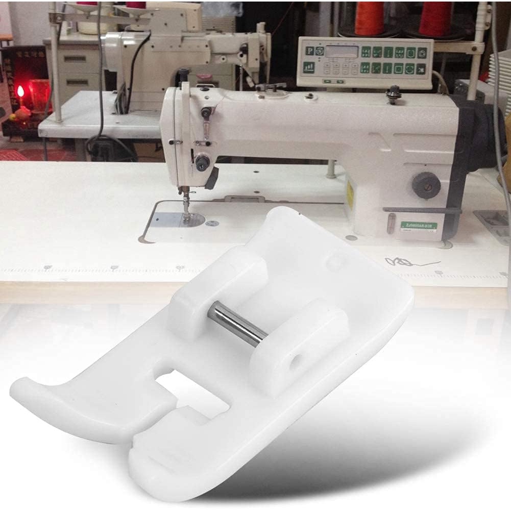 Zig Zag Sewing Presser Foot Shoe Plastic Teflon Slider General Use ...