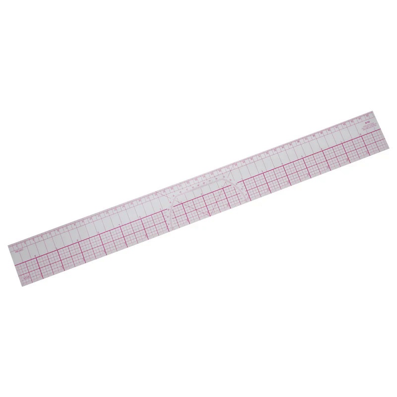 1PCS Styling Design Straight Ruler French Curve Hip Curve Cut-Out Slot ...